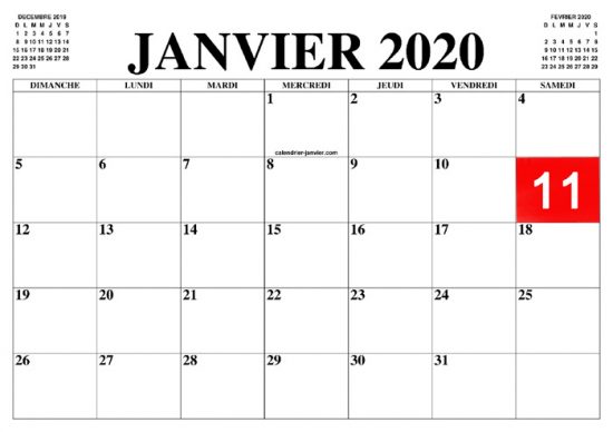 Waouuu qu'est ce qui se passe le 11 janvier 2020